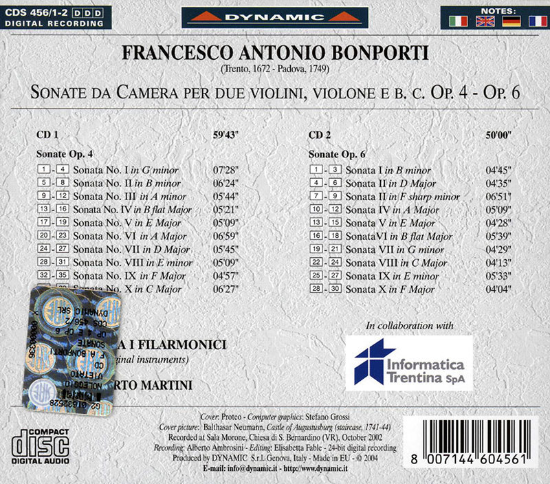 VERDI, PUCCINI, ZANDONAI, Quartetto di VeneziaString Quartets 2 - Cleartone